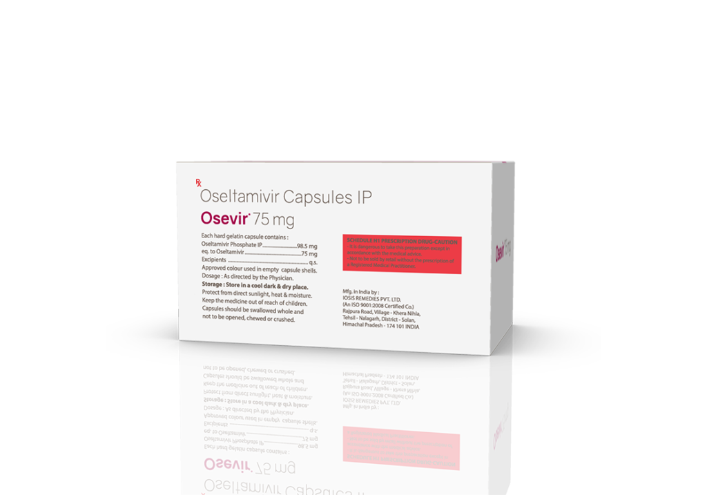 Osevir 75 mg Capsules Suppliers in India - Innovative Pharma