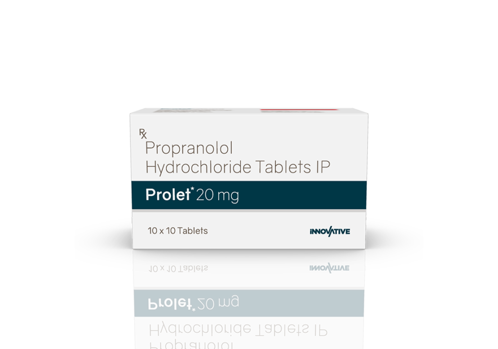 Prolet 20 mg Tablets Suppliers in India - Innovative Pharma
