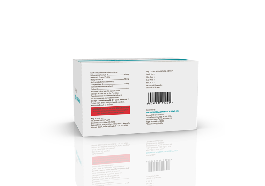 Rabepep 40 DSR Capsules Supplier in India - Innovative Pharma