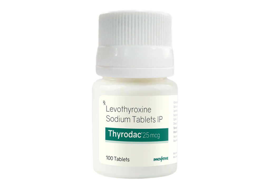 Thyrodac 25 mcg Tablets Supplier in India - Innovative Pharma
