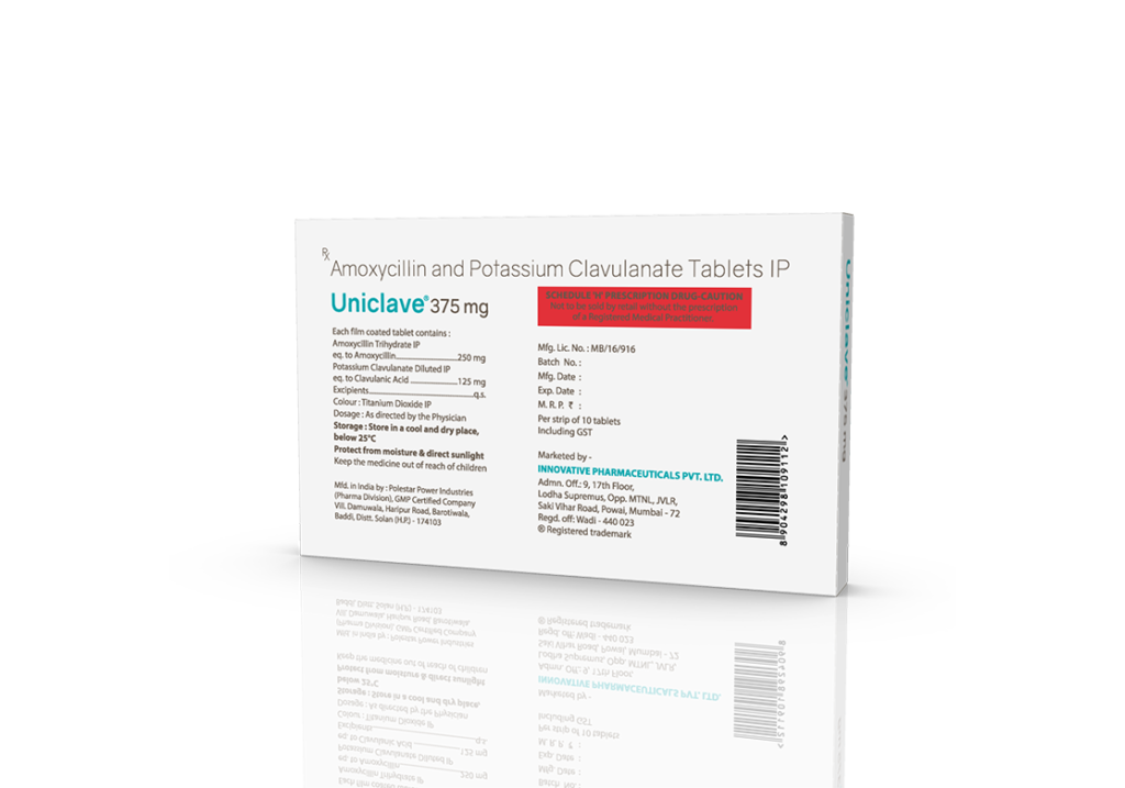 Uniclave Tablets Suppliers in India - Innovative Pharma