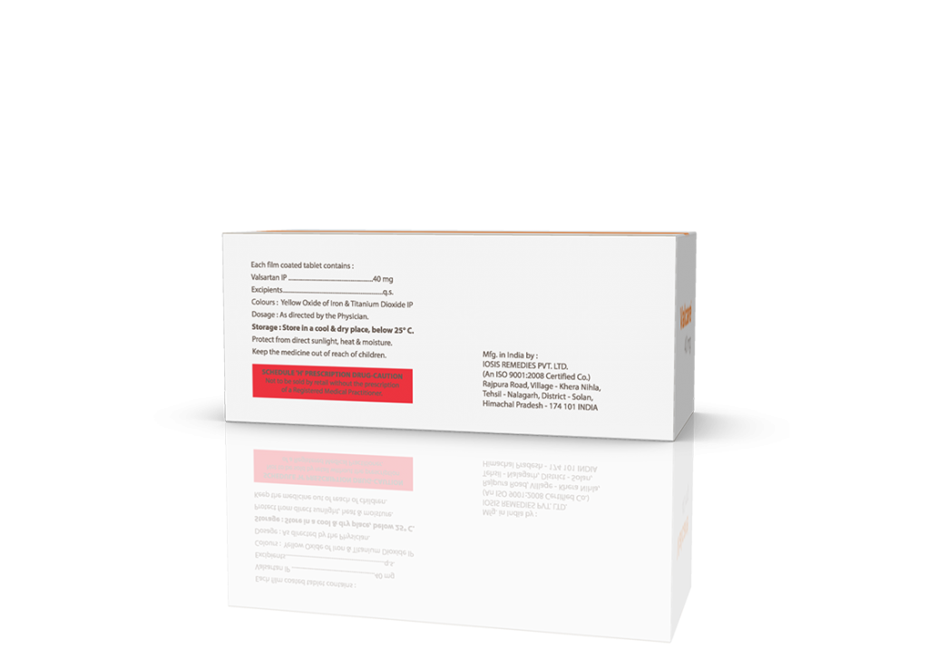 Valcare 40 mg Tablets | Suppliers in India | Innovative Pharma