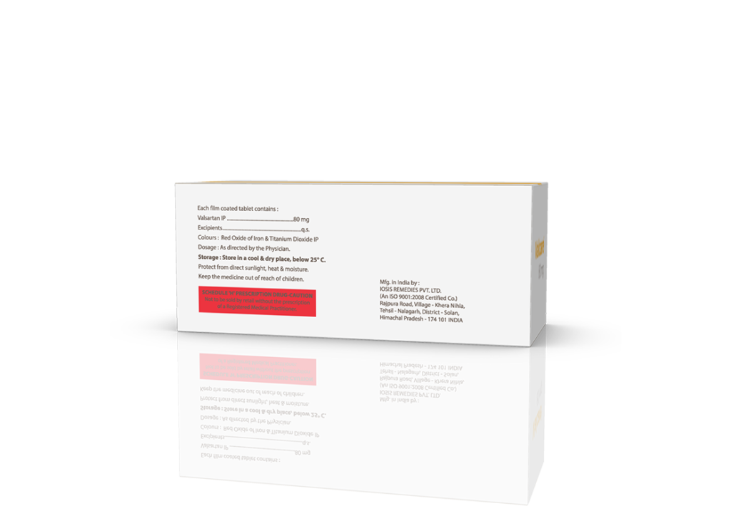 Valcare 80 mg Tablets | Suppliers in India | Innovative Pharma