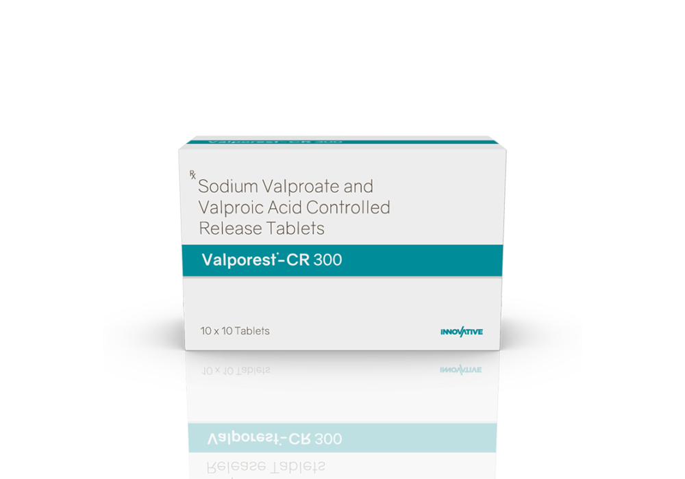 Valporest-CR 300 Tablets Suppliers in India - Innovative Pharma