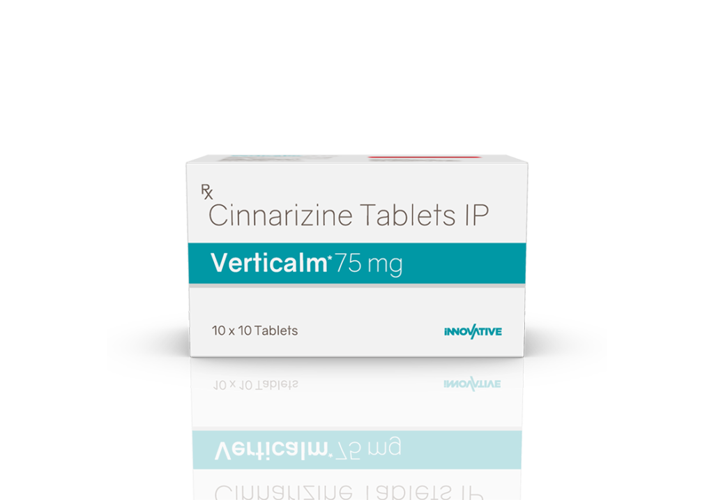 Verticalm 75 mg Tablets | Cinnarizine | Suppliers in India
