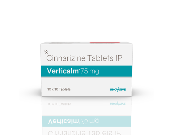 Verticalm 75 mg Tablets | Cinnarizine | Suppliers in India