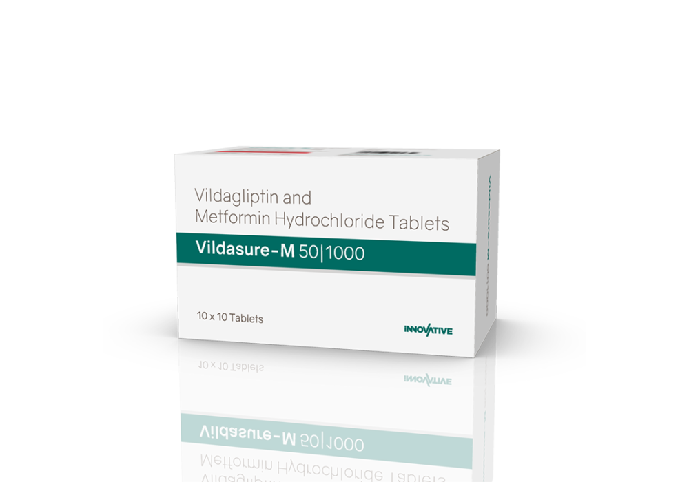 Vildasure-M 1000 Tablets Supplier in India | Innovative Pharma
