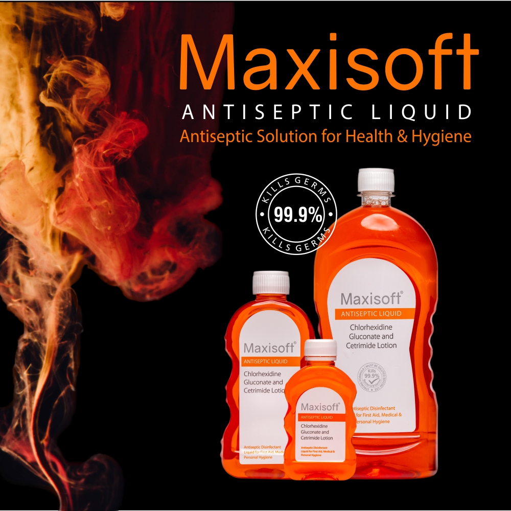 Maxisoft Antiseptic Solution 500 ml Supplier - Innovative Pharma