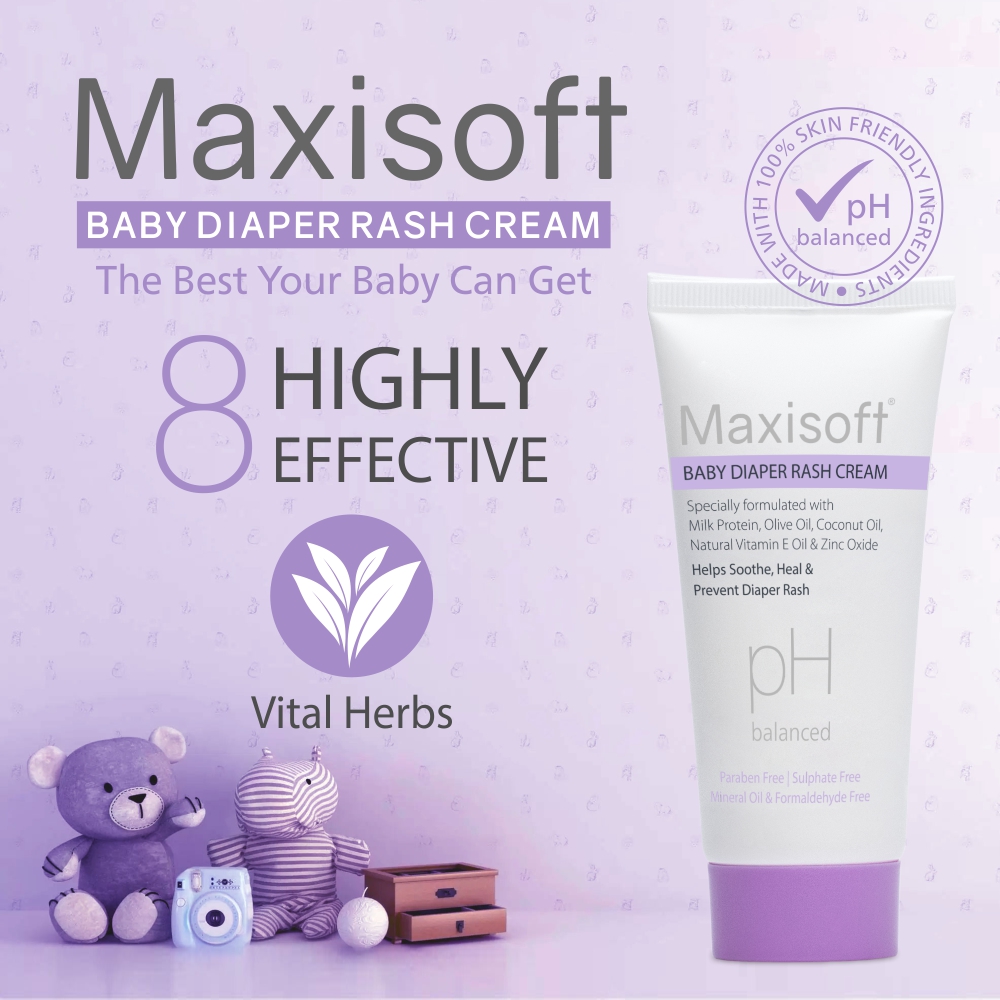 Maxisoft Baby Diaper Rash Cream Supplier - Innovative Pharma