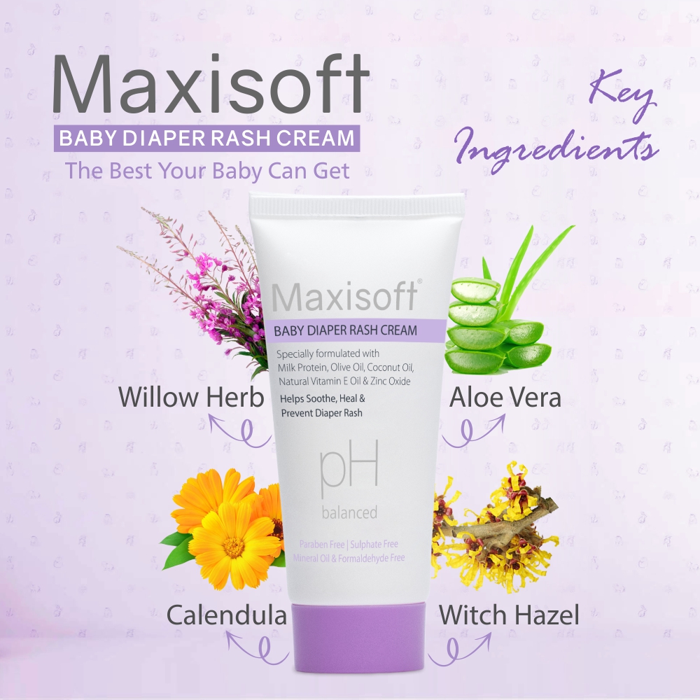 Maxisoft Baby Diaper Rash Cream Supplier - Innovative Pharma