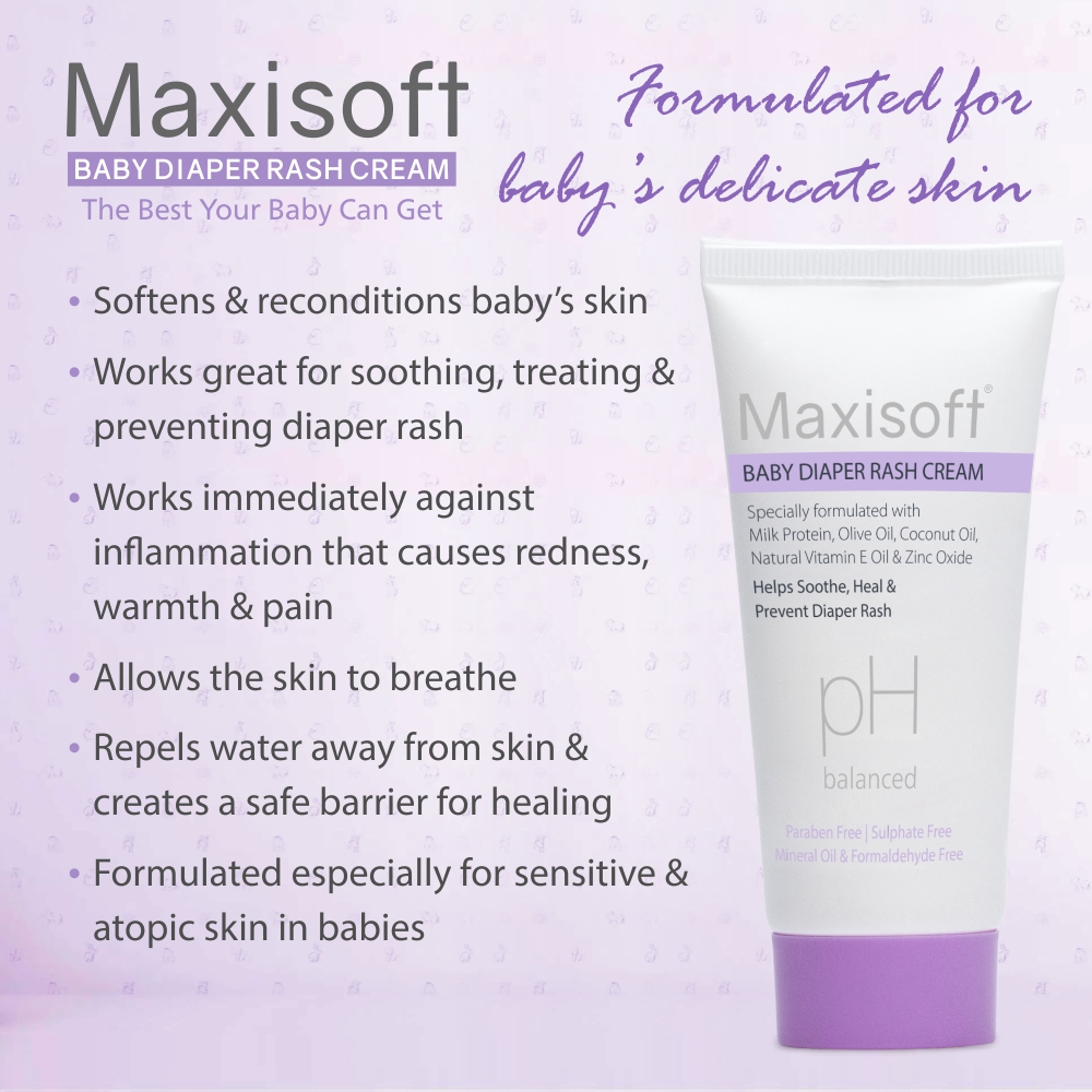 Maxisoft Baby Diaper Rash Cream Supplier - Innovative Pharma