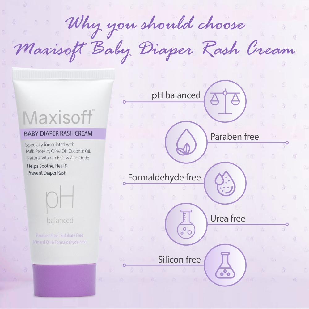 Maxisoft Baby Diaper Rash Cream Supplier - Innovative Pharma