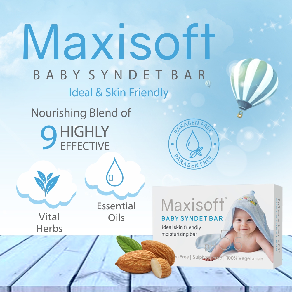 Maxisoft Baby Syndet Bar (pH 5.5) Supplier - Innovative Pharma