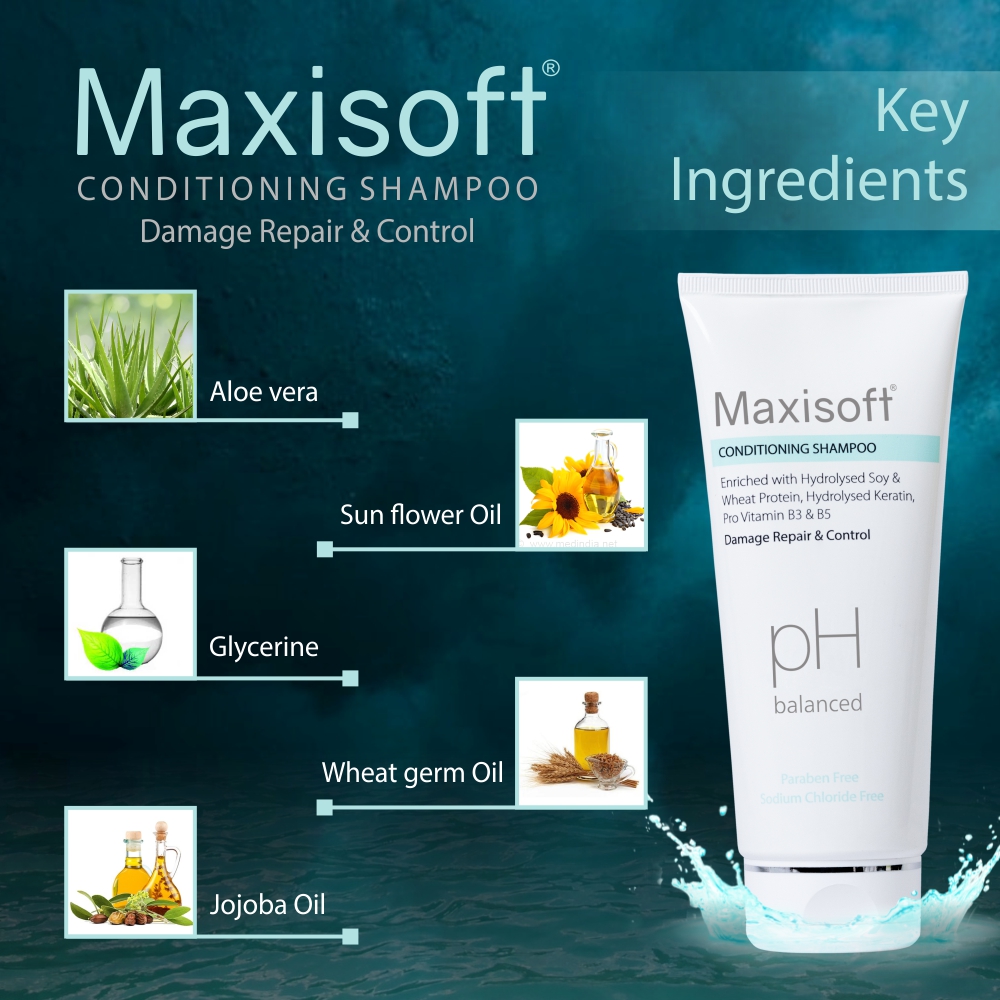 Maxisoft Conditioning Shampoo 200 ml Supplier - Innovative Pharma