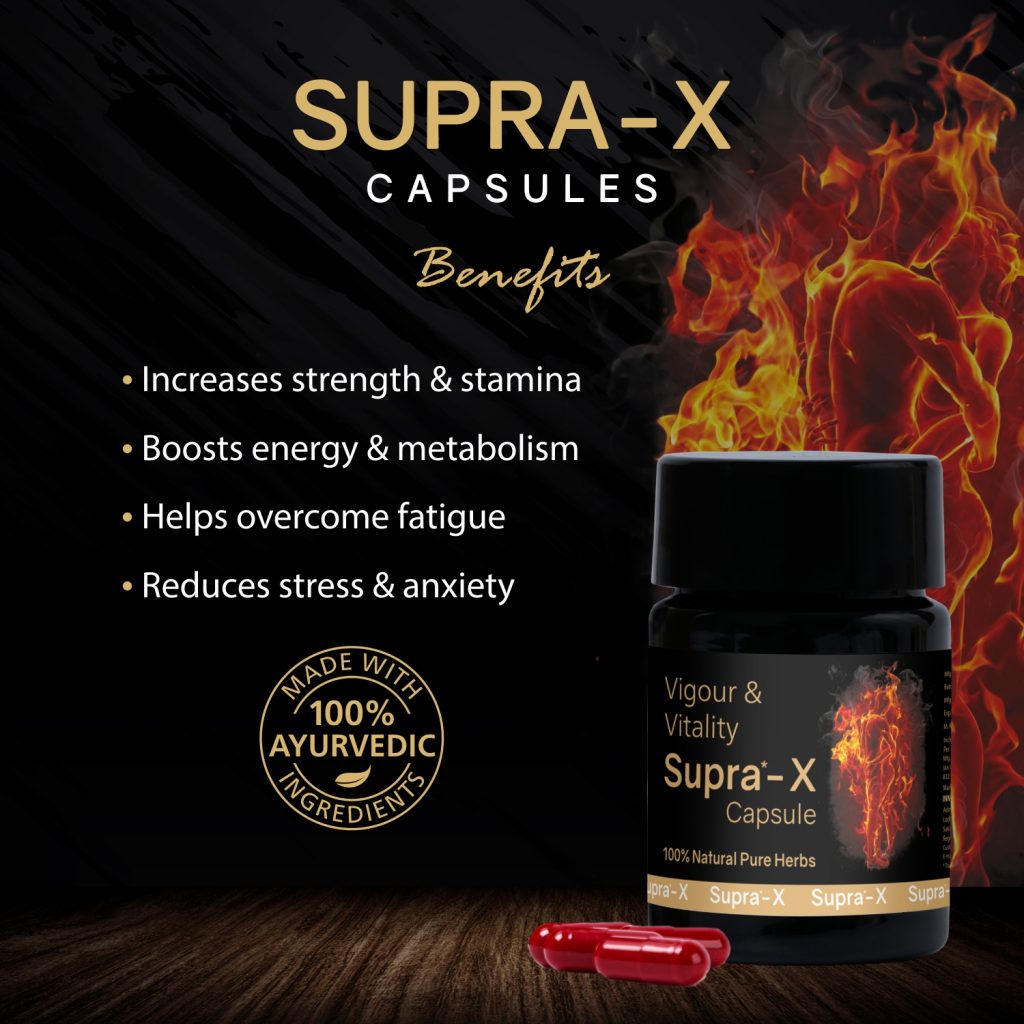Supra-X Capsule Supplier in India - Innovative Pharma