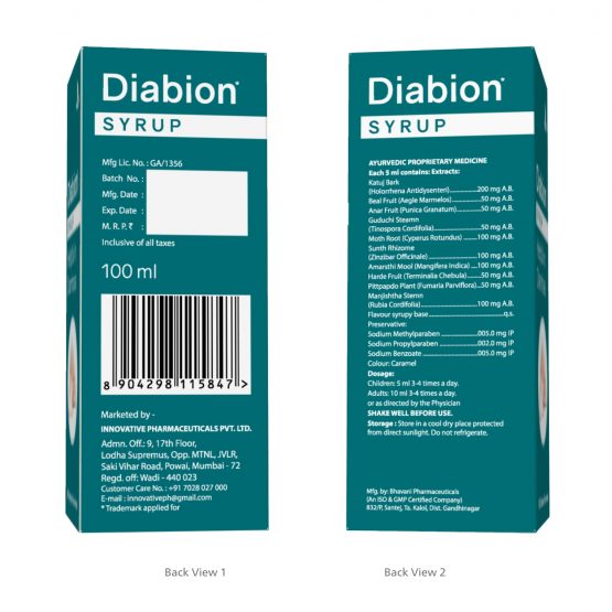 Diabion Syrup Supplier - Innovative Pharma