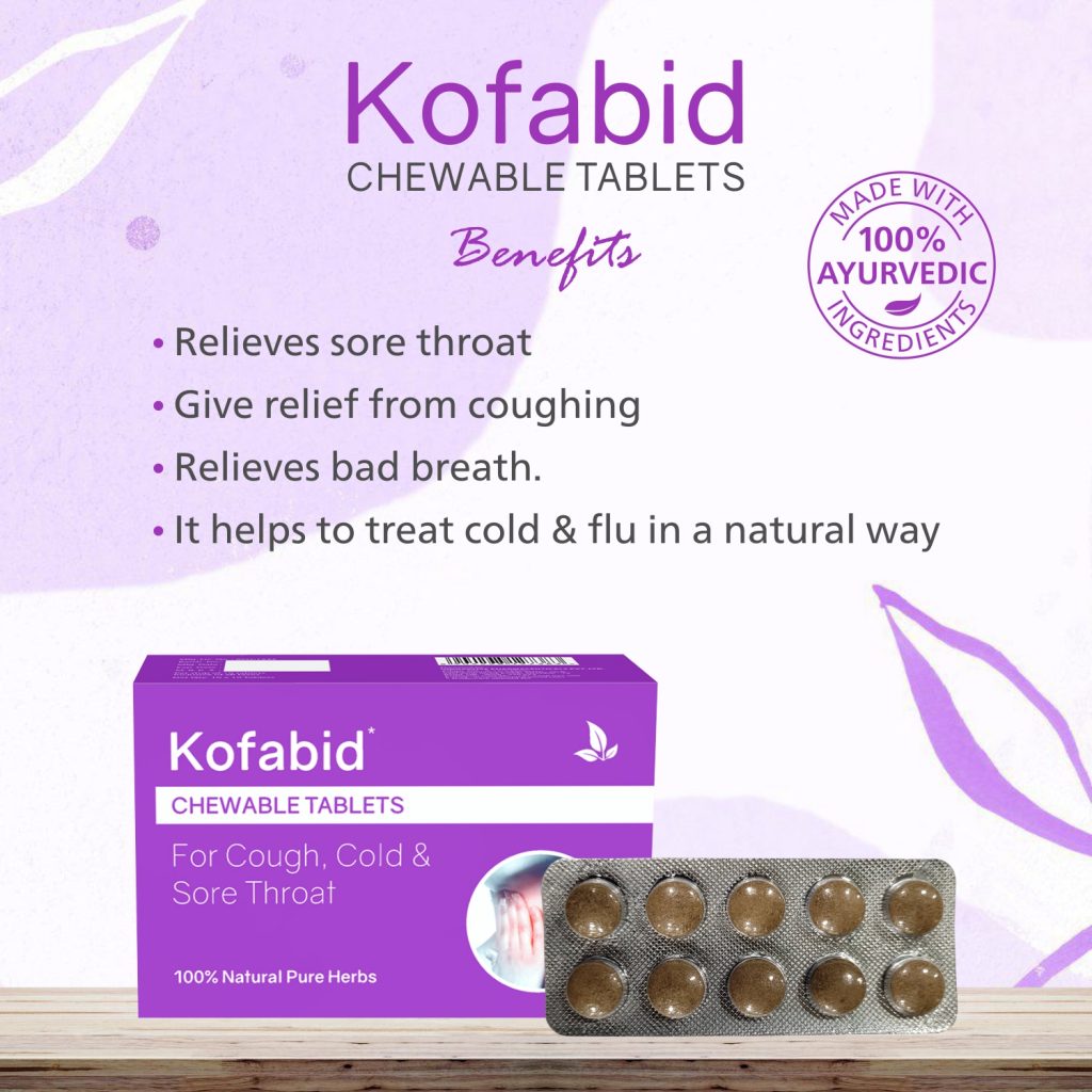 Kofabid Chewable Tablets Supplier - Innovative Pharma