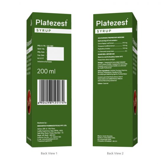 Platezest Syrup Supplier in India - Innovative Pharma