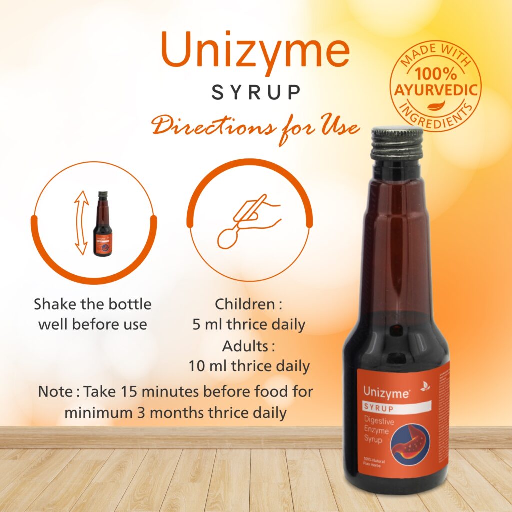Unizyme Syrup Supplier in India - Innovative Pharma