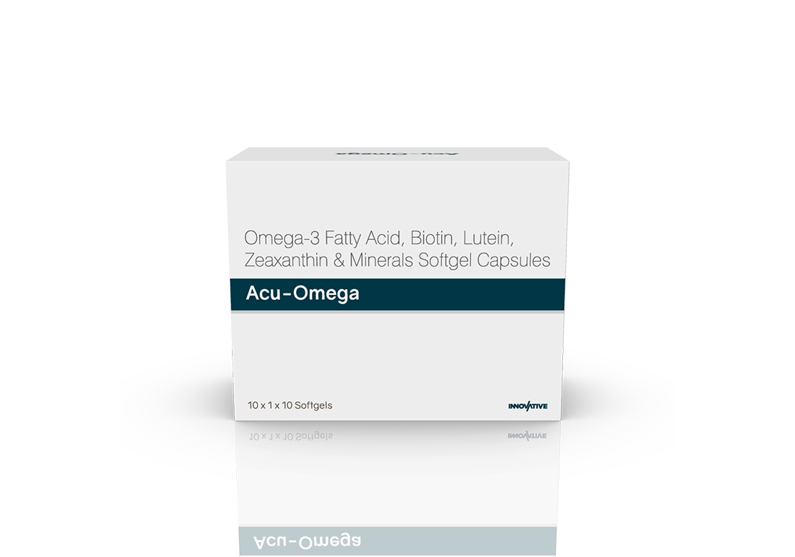 Acu-Omega Softgels Suppliers in India - Innovative Pharma