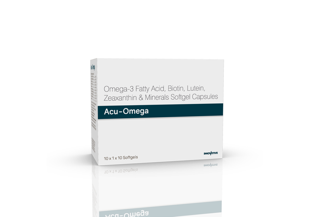 Acu-Omega Softgels Suppliers in India - Innovative Pharma