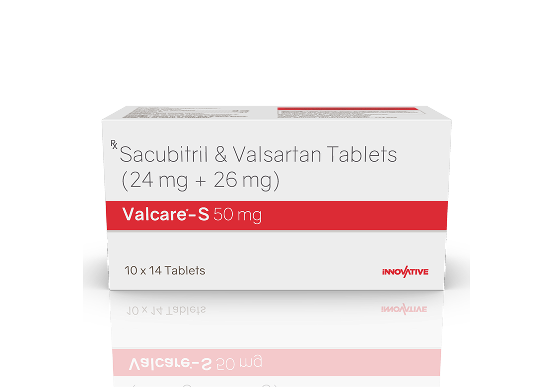 Valcare-S 50 mg Tablets Suppliers in India - Innovative Pharma