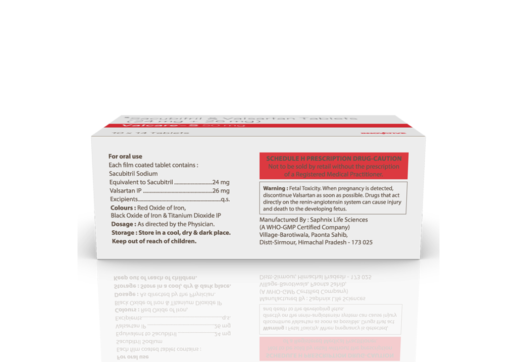 Valcare-S 50 mg Tablets Suppliers in India - Innovative Pharma